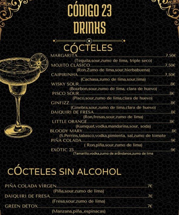 Código 23 - Cafe Restaurante Bar